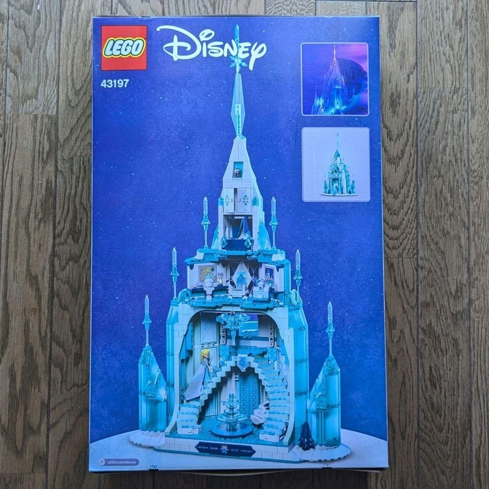 LEGO 43197 Disney Princess Elsa's Ice Castle [Brand New, Unused] 1,709 ...