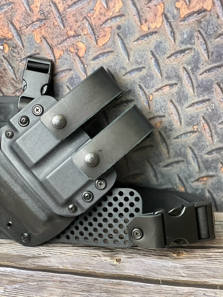 Kydex Chest Carry Rig With Dual Mag Carrier | eBay