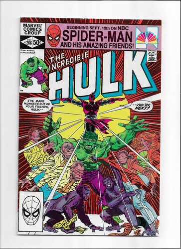 Marvel Comics The Incredible Hulk # 266 High Evolutionary High Grade | eBay