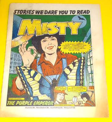 Misty Comic - 22nd April 1978 - The Purple Emperor | eBay UK