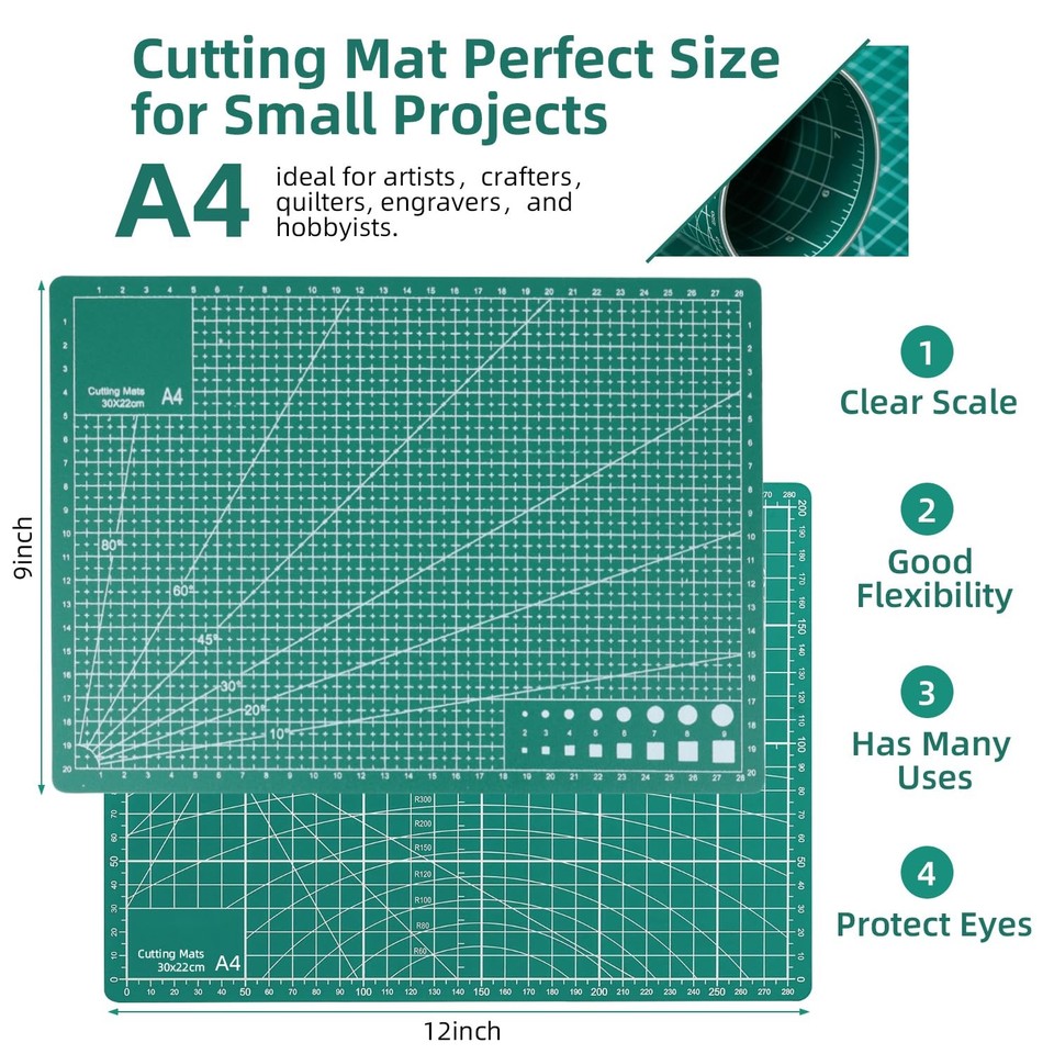 Exacto Knife Set, Craft Cutting Mat Kit, 55 PCS Precision Carving Craft ...