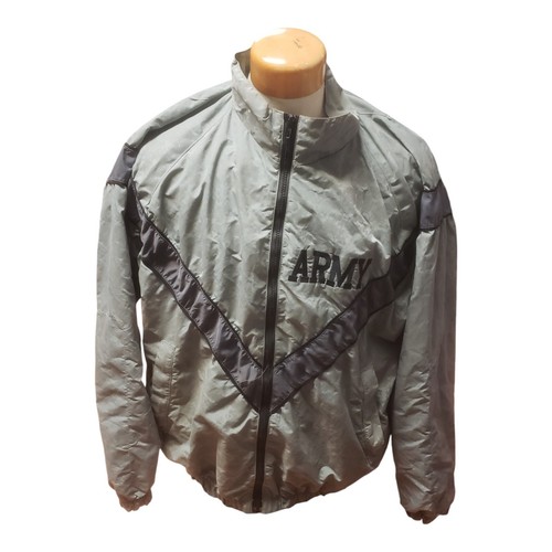 U.S. Army Issued Gray PT Jacket - Medium Long | eBay