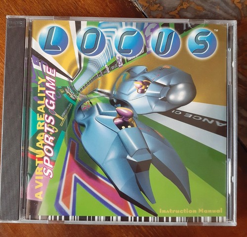 Locus, VR, Sports, PC, 1995, Computer Game Pre Owned, CIB, W/Manual ...