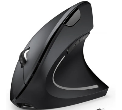 TECKNET TK-MS007 Ergonomic Wireless Cordless Mouse - Black | eBay