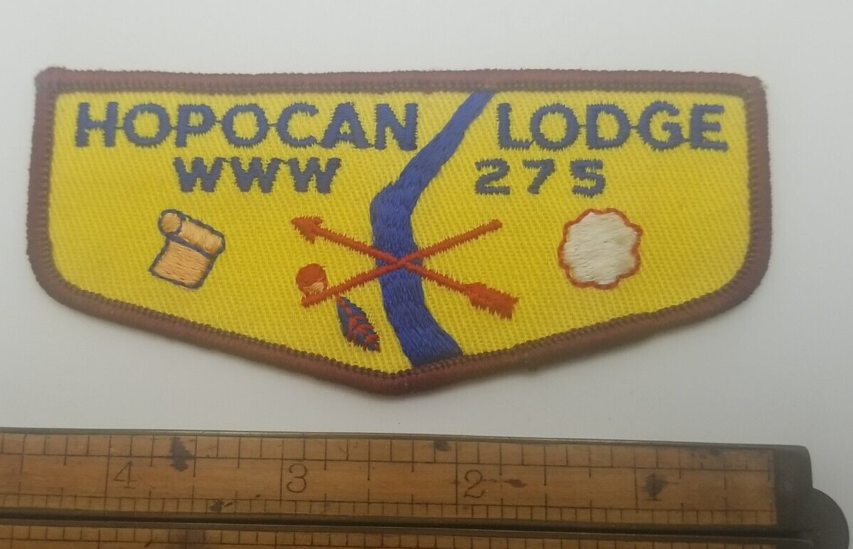 OA Lodge 275 Hopocan Flap - MINT F1 | eBay