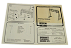 Bachmann Instruction Sheet for Plasticville #2634 Signal Bridge ...