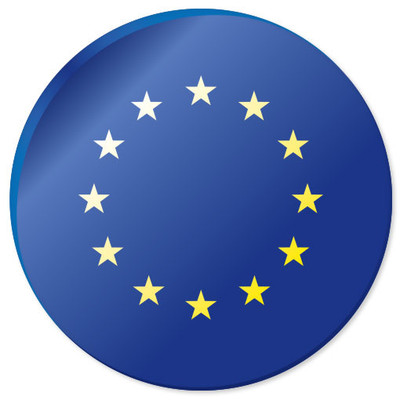 EUROPEAN UNION Flag car bumper sticker decal 4" x 4" | eBay