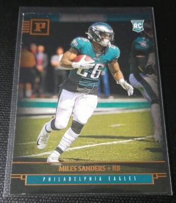 2019 Panini Chronicles Panini Football MILES SANDERS Rookie Base #P1 ...
