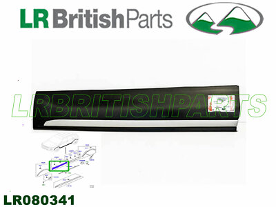 GENUINE LAND ROVER FRONT DOOR MOULDING RH RANGE ROVER EVOQUE LR080341 ...