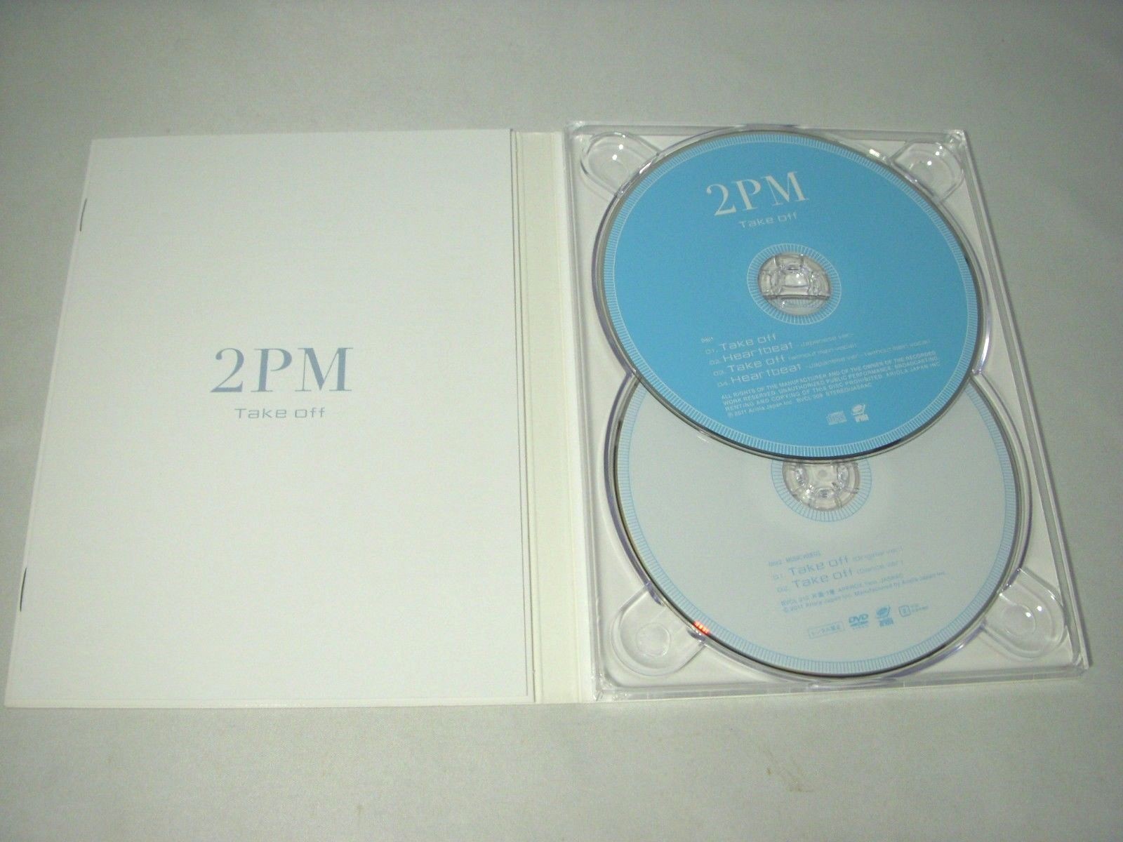 2PM Take Off First Ltd CD+DVD Digipack K-POP | eBay