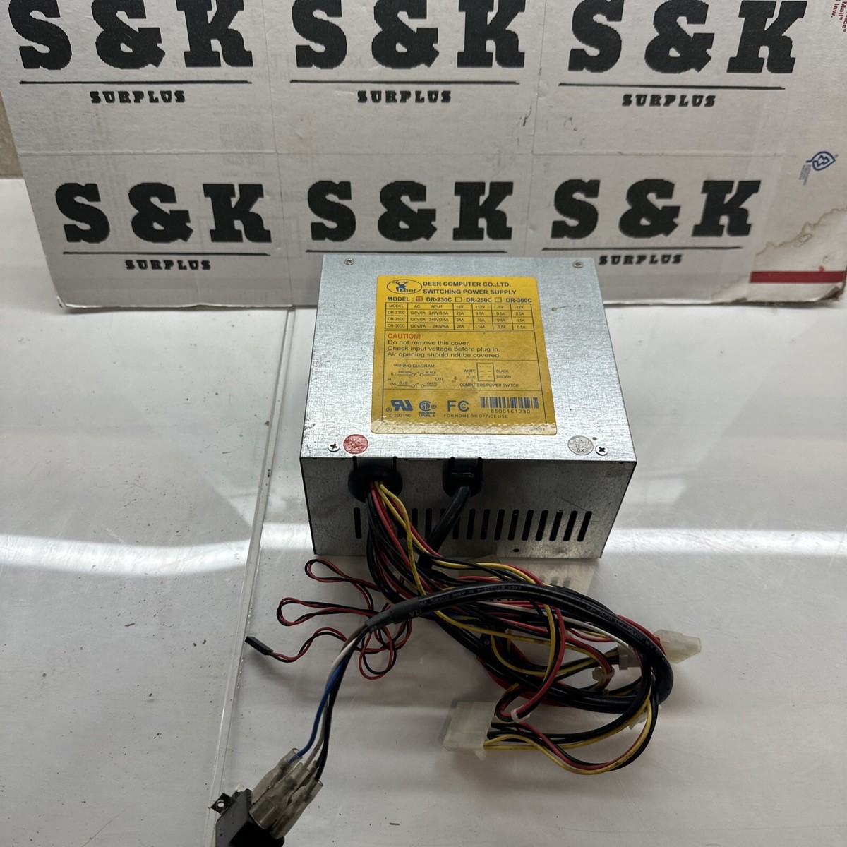 Computer Power Supply Voltage Diagram