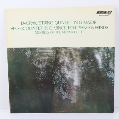 Dvorak String Quintet G Major Spohr Quintet C Minor Piano Winds Vienna Octet | eBay