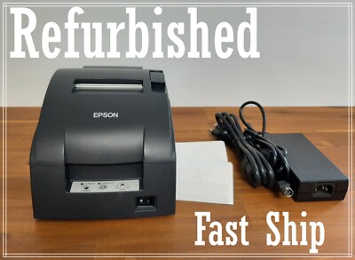 Epson TM-U220B Pos Point of Sale Counter Kitchen Receipt Printer No ...