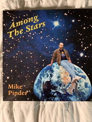 Michael Mike Pinder Signed Among The Stars Moody Blues Blue Vinyl ...