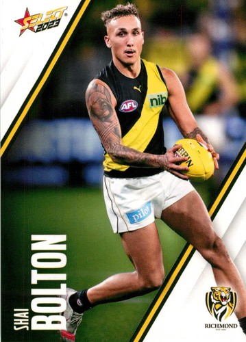 2023 RICHMOND TIGERS AFL Card SHAI BOLTON Footy Stars | eBay Australia