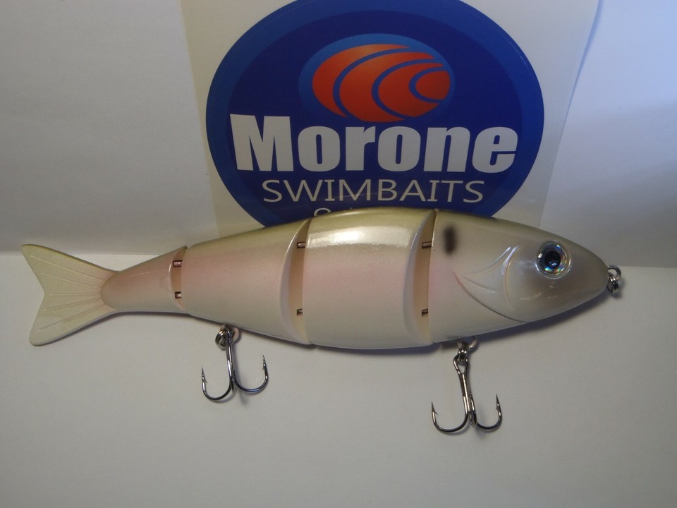 Morone Swimbait TWO Bone Boy Gizzard Shad Threadfin Swimbaits striper ...