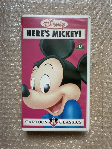 Here’s Mickey Walt Disney Cartoon Classics Volume 1 VHS PAL | eBay UK