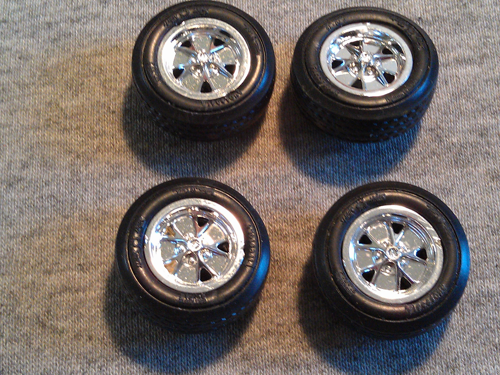 1/25 Scale AMT 1966 Ford Wheels and Tires. | eBay