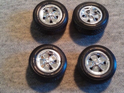 1/25 Scale AMT 1966 Ford Wheels and Tires. | eBay