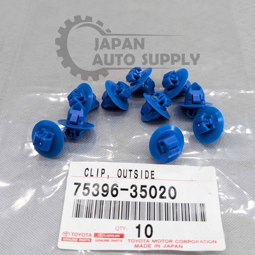 OEM GENUINE TOYOTA 4RUNNER FJ TACOMA HIGHLANDER BLUE OUTSIDE MOULDING ...