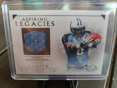 JAMIE HARPER 2011 TOPPS LEGENDS ASPIRING LEGACIES ROOKIE LEGENDS TITANS ...
