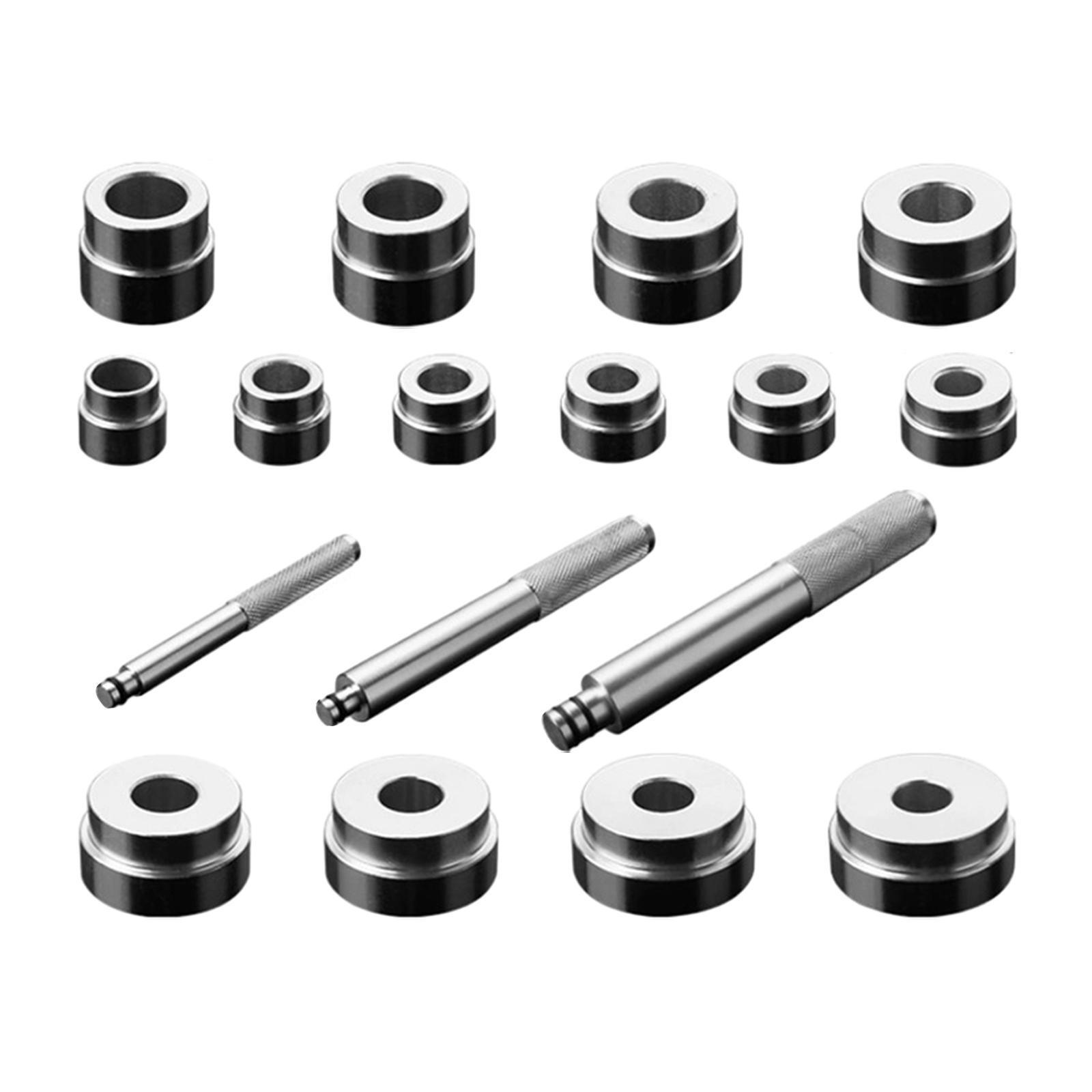 17 Pieces Wheel Axle Bushing Installation Set Master Set for Motorbikes ...