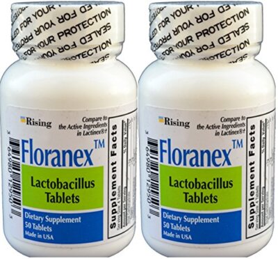 Floranex Probiotic Colon Health Generic Lactinex 50 Tablets per Bottle ...