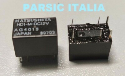 Relè HD1-M-DC12V AG4013 MATSUSHITA RELAY 12Vdc, 1A 6PIN ( = 10 PEZZI ...