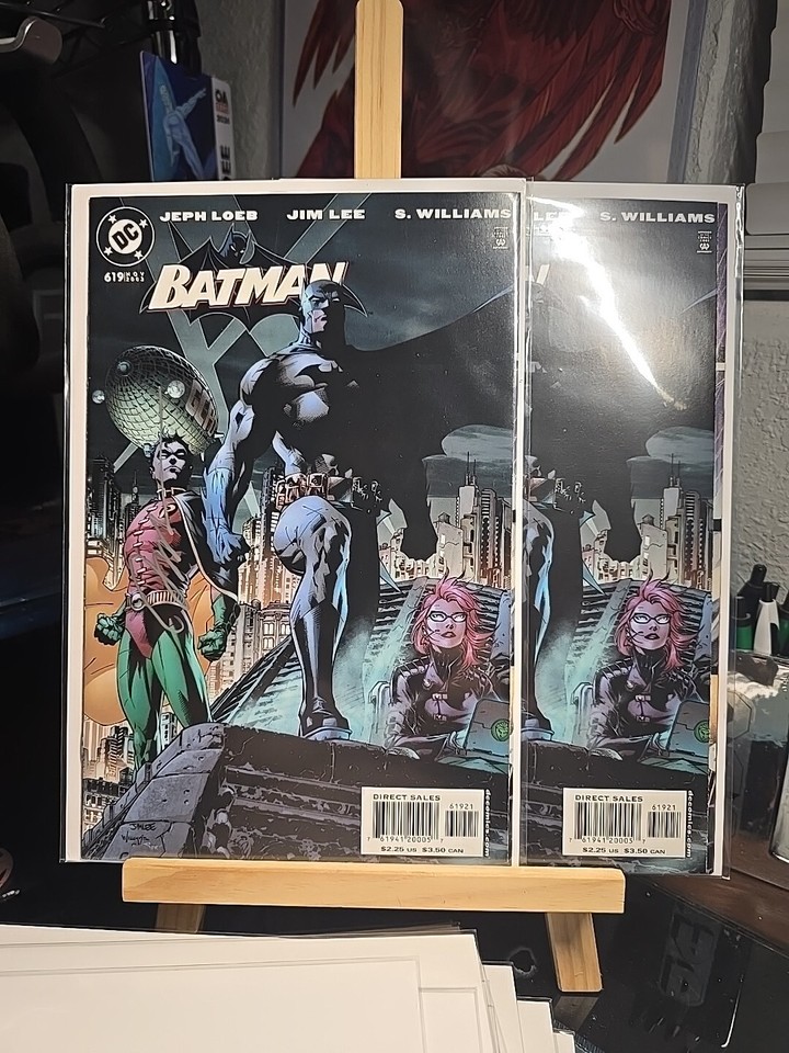 BATMAN HUSH 608-619 COVERS & ART JIM LEE SCOTT WILLIAMS ALEX SINCLAIR ...