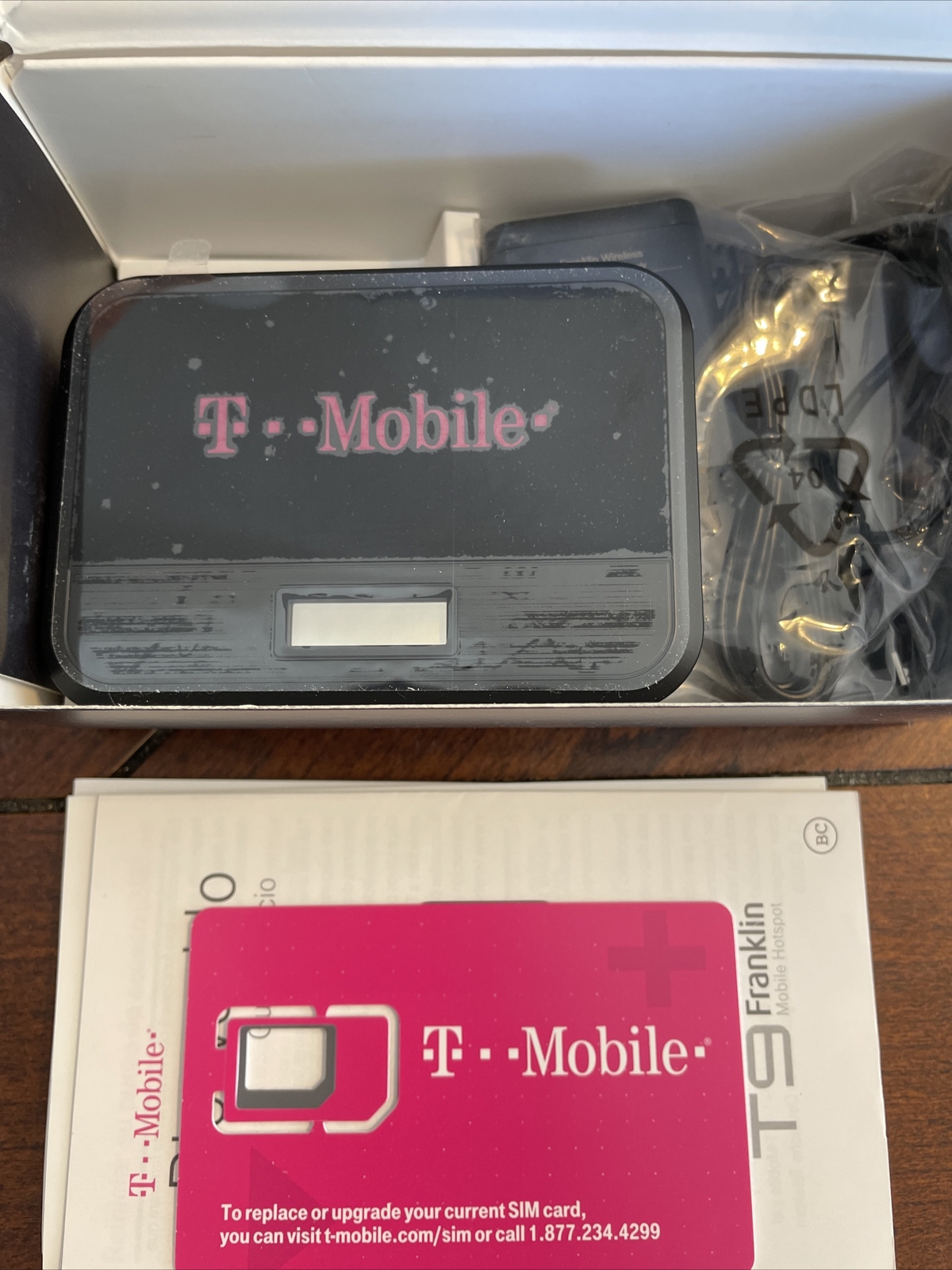 T-Mobile Franklin T9 4G LTE Portable Mobile Broadband WiFi Hotspot ...