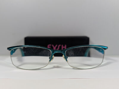 FYSH Eyeglasses Frames Teal Blue Green | eBay