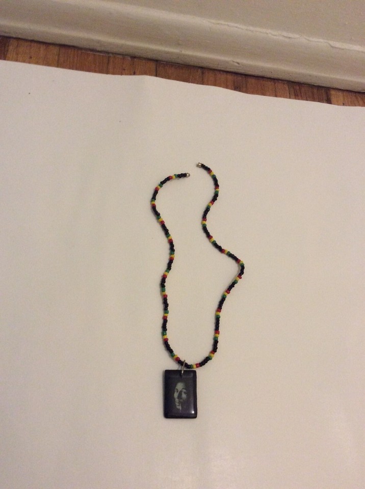 BOB MARLEY BEAD CHAIN WITH BOB MARLEY FACE BRAND NEW | eBay