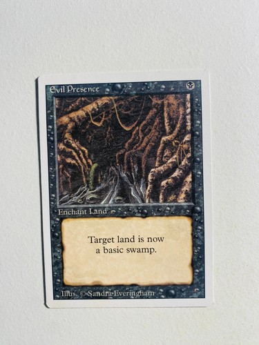 1X MTG MAGIC THE GATHERING EVIL PRESENCE NM-MT CARD | eBay
