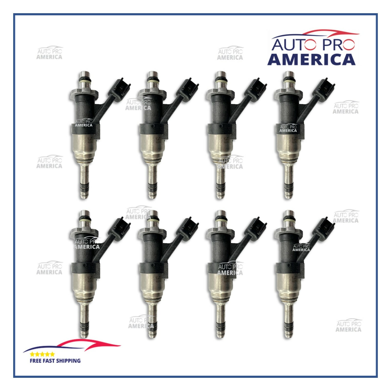 (8) NEW Fuel Injectors 2014-2018 GM Chevy GMC Cadillac Camaro SS 6.2L ...