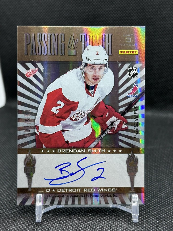 2012 Elite Passing The Torch Dual Autograph Nicolas Lindstrom Brendan ...