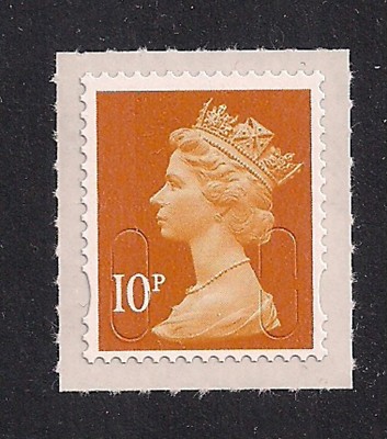 2016 GB QEII ROYAL MAIL 10P MACHIN SINGLE STAMP M16L CODE SG U2923 - 5 ...