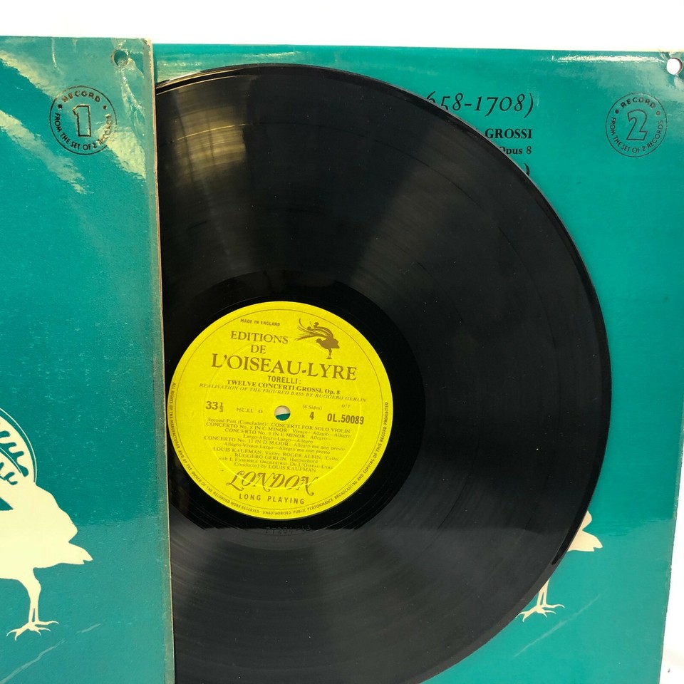 Giuseppe Torelli 1658-1708 Twelve Concerti Grossi Louis Kaufman LONDON ...