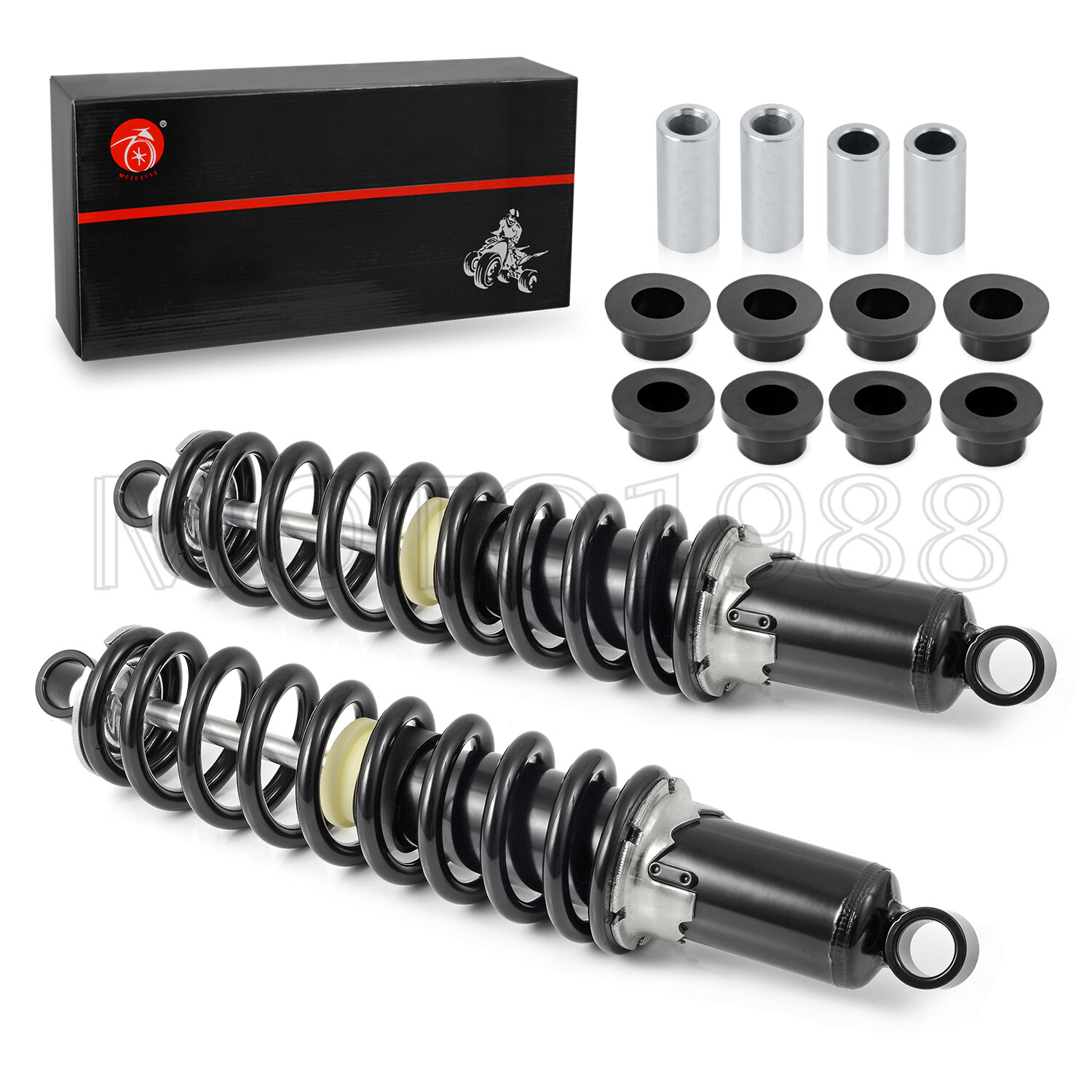 2 Front Coil-Over Shocks Fit 2008-2013 for Polaris RZR 800 Adjustable ...