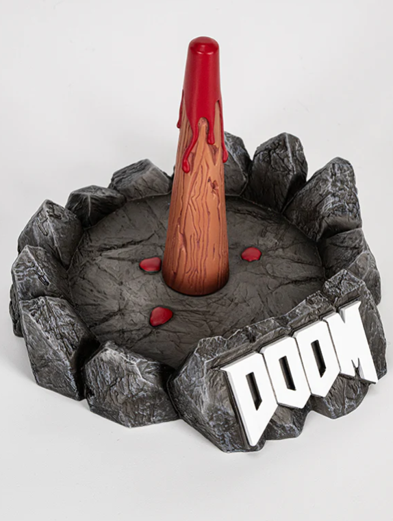 Doom Eternal Slayer Daisy Rabbit Plush Figure Plushie Spike Base Statue ...