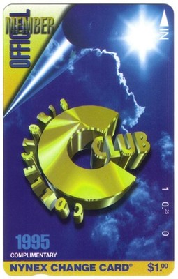 NYNEX Collector's Club - Official Member - 1995 Complimentary Phone ...