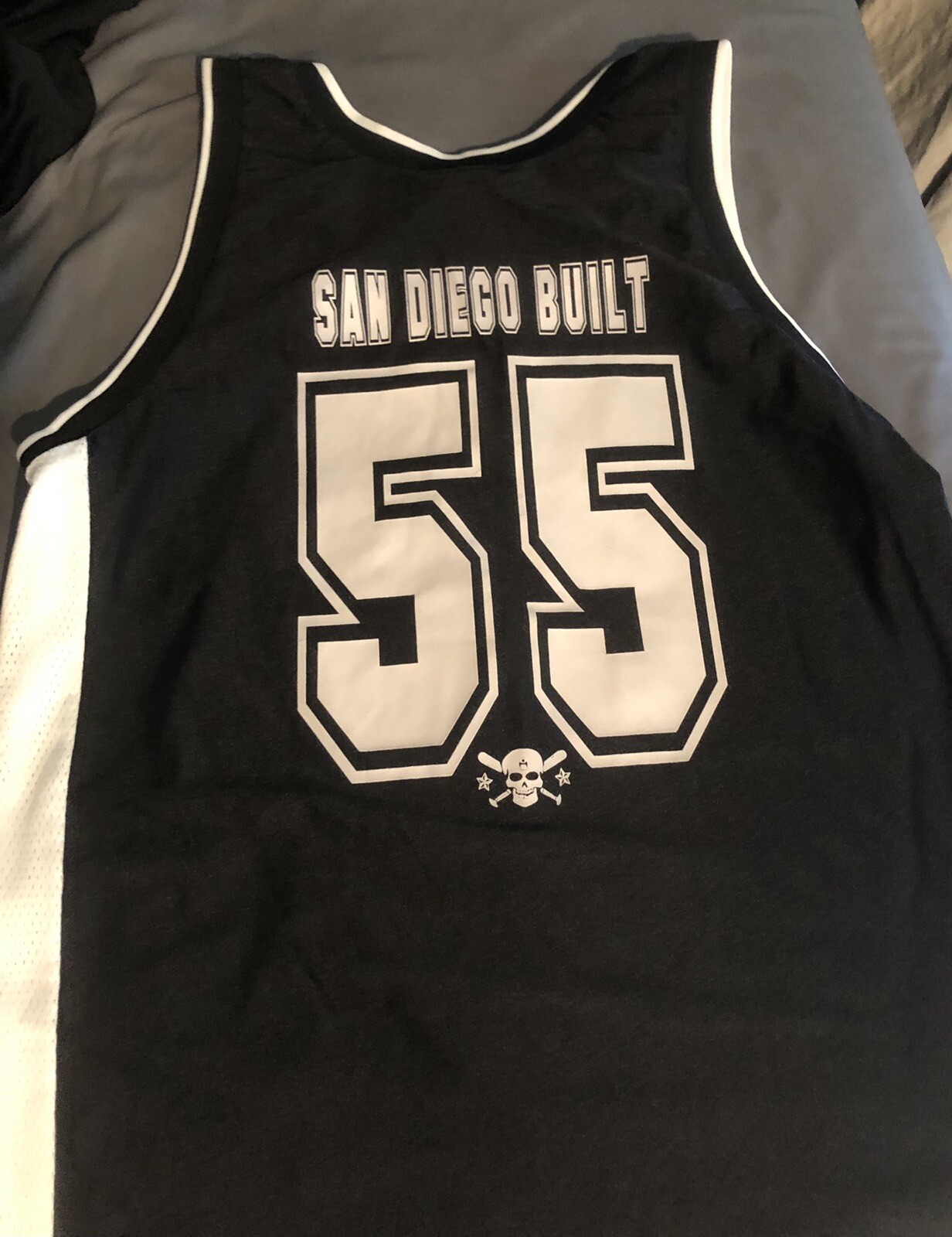 San Diego Built punk rock Basketball jersey - Gem