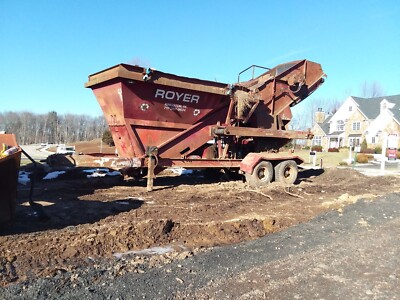 BIG Royer Topsoil Shredder Screener Screening Plant Machine 401 | eBay