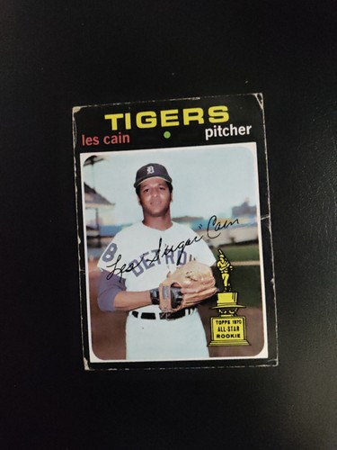 1971 Topps * Baseball Card #101 Les Cain RC poor | eBay