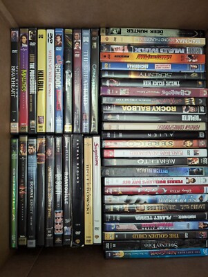65 DVD Lot - Some still in original packaging. Disney, Action, Comedy ...