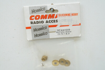 Vintage Hobbico Command Series hcam1059 Servo Metal Gears CS11 TS11 ...