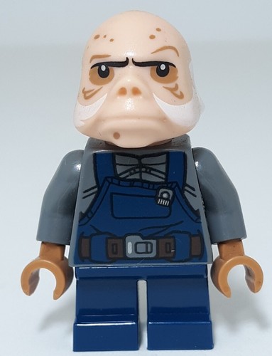 Lego Star Wars Ugnaught Dark Blue Overalls Minifigure | eBay