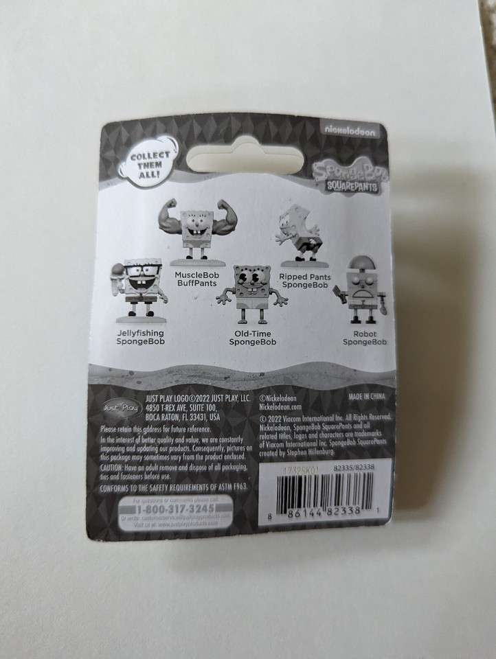 Nickelodeon SpongeBob SquarePants Old-Time SpongeBob Figure New Just ...