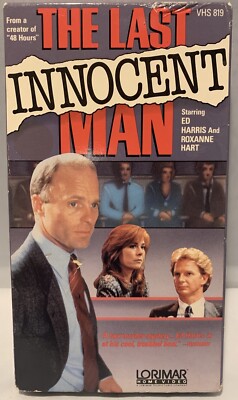 The Last Innocent Man [VHS] Ed Harris & Roxanne Hart - 010083081919 | eBay