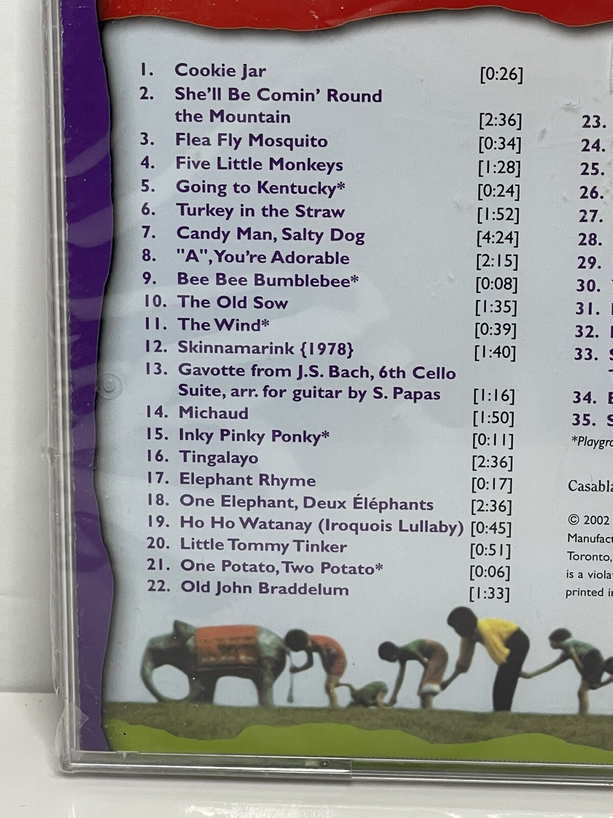 NEW! Sharon Lois Bram One Elephant Deux Elephants (CD, The Elephant ...