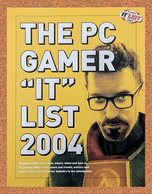 2003 Half-Life 2 PC Gamer It List Original Advertisement / Retro Promo ...